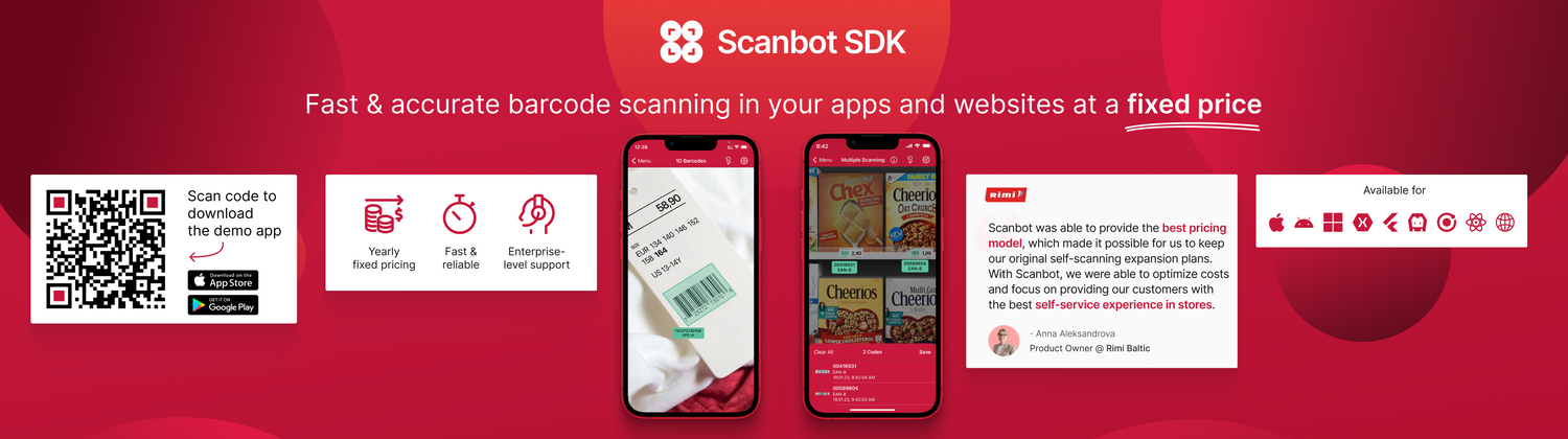 Scanbot SDK - Retail Technology Show
