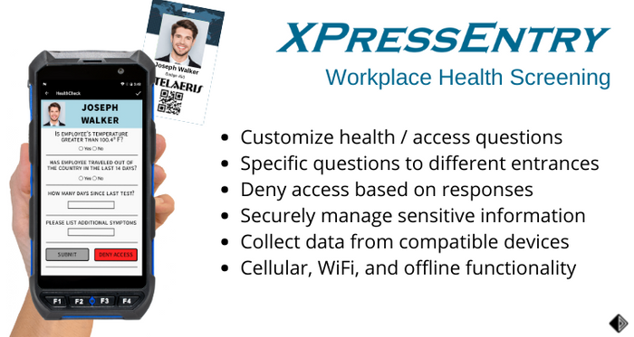 XPressEntry - Workplace Health Screening - The Security Event