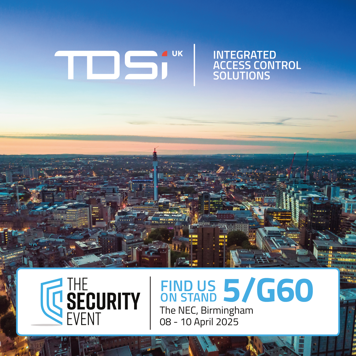 TDSi Announces Forthcoming Appearance at The Security Event 2025 - The ...