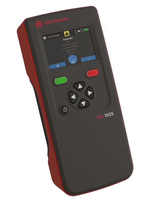 Seaward PV1525 - CAT III 1500V DC Solar PV Installation Tester ...