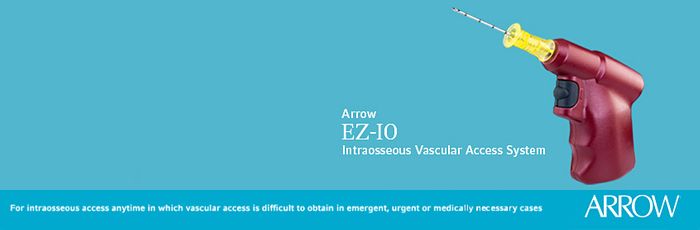EZ-IO | Arrow EZ-IO Intraosseous Vascular Access System - The Emergency ...