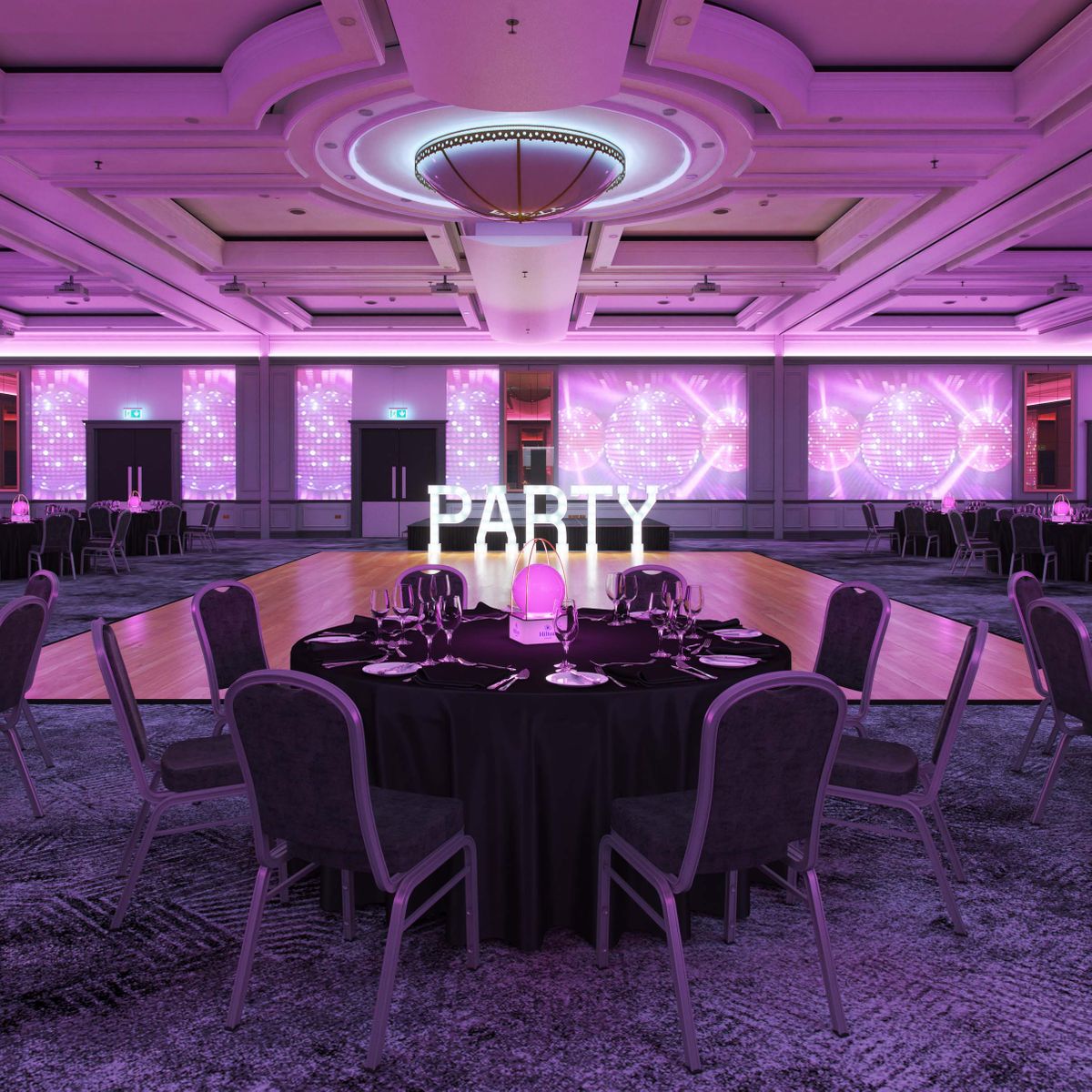 The Grand Ballroom at Hilton Glasgow - Business Travel Show Europe