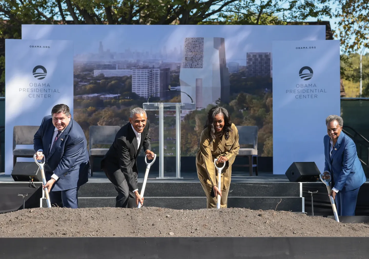 Obama Presidential Center Officially Breaks Ground - Chicago Build