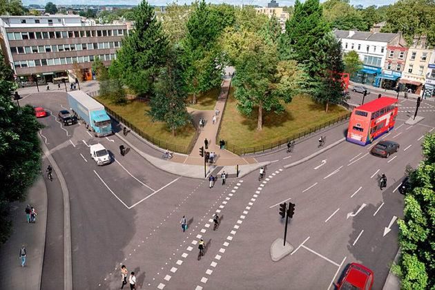Major work to transform Highbury Corner is complete - London Build 2024
