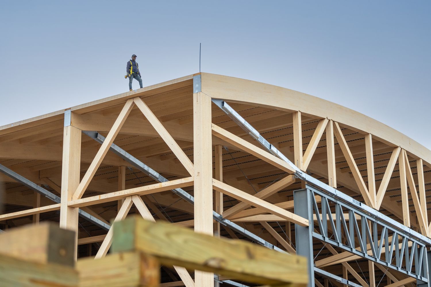 Art Massif Wood Structure - Chicago Build 2024