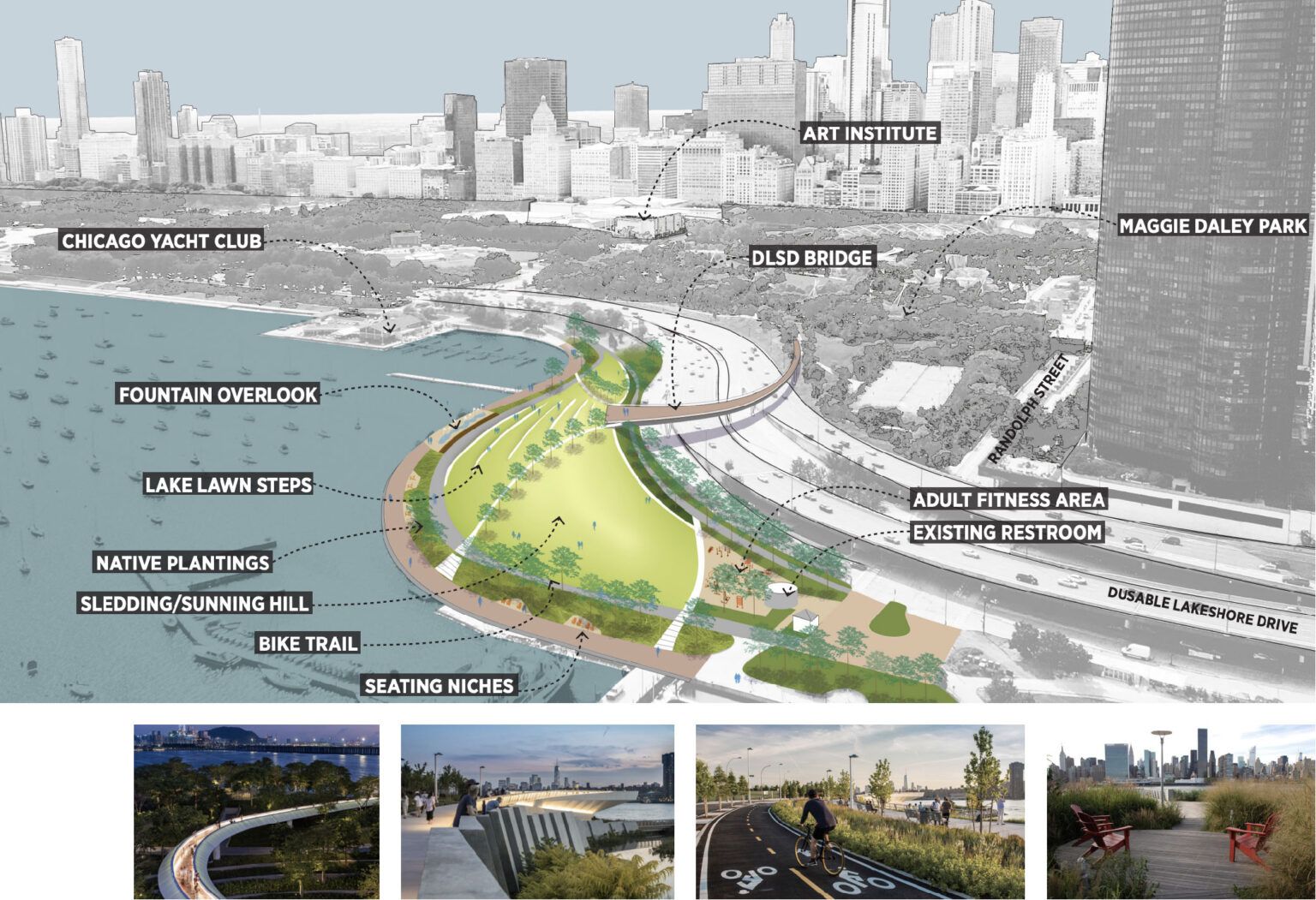 Park District Reveals New Grant Park Framework Plan - Chicago Build 2026
