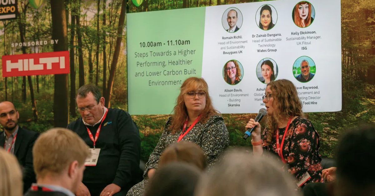 Sustainability in Construction at London Build