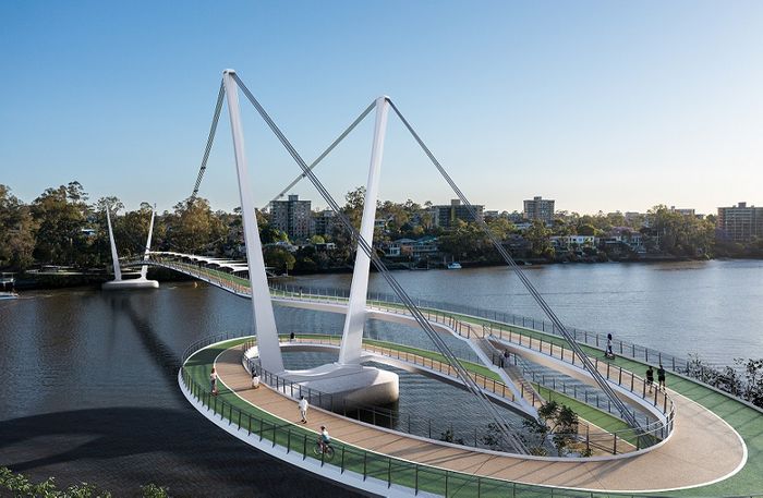 Designs for Two West End Green Bridge Unveiled - Digital Construction ...