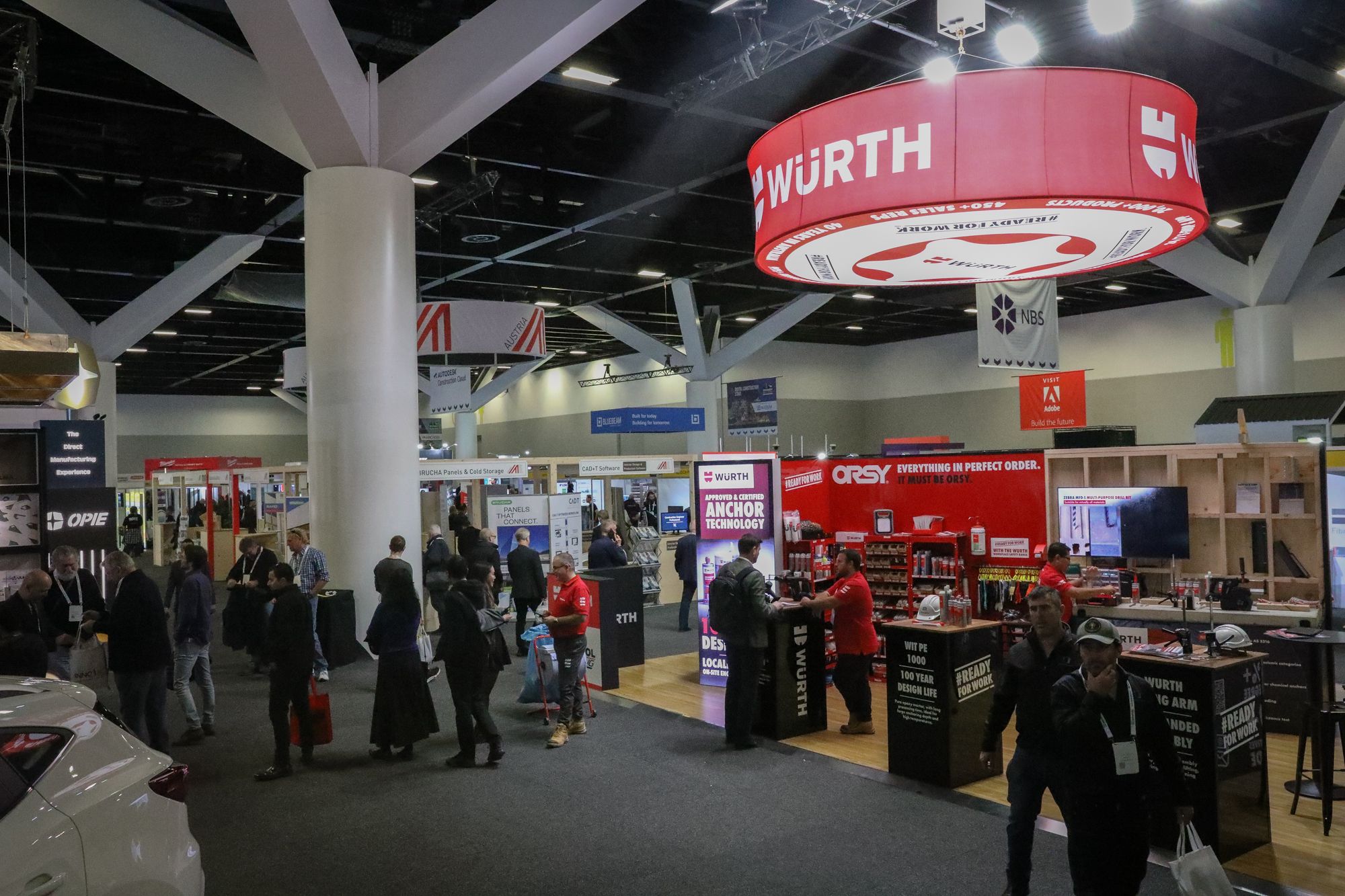 Wurth Sponsor Bar | Sydney Build Construction Exhibition