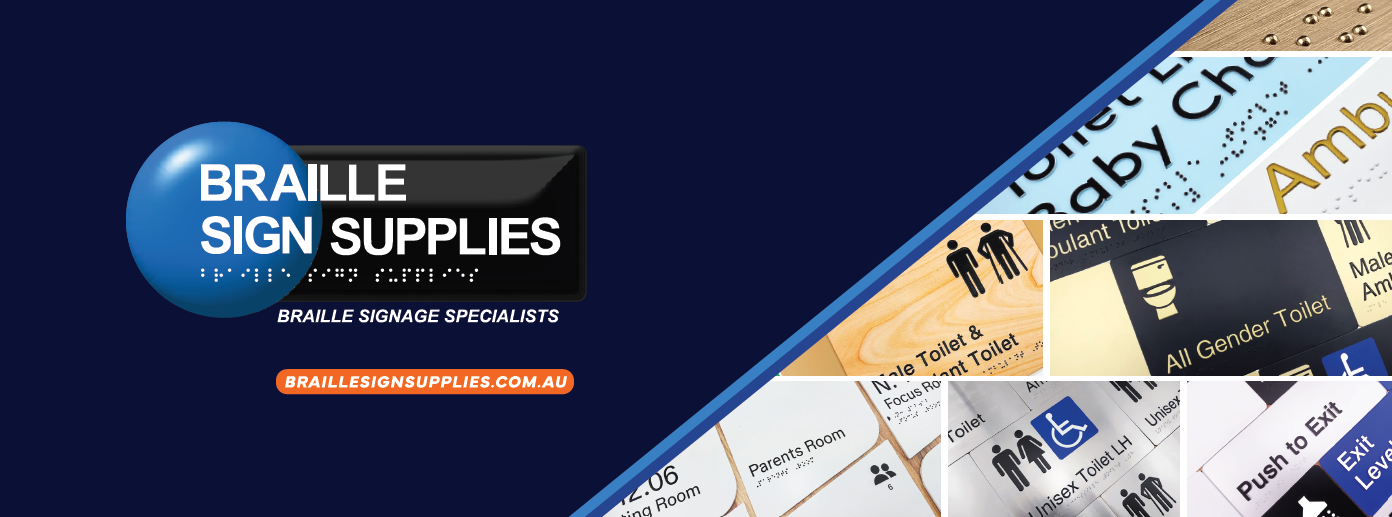 Braille Sign Supplies - Sydney Build 2025