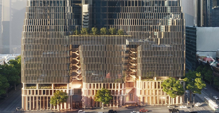 Amazon Signs Up to 555 Collins Street Tower - Sydney Build 2025