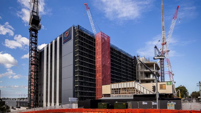 Multiplex Tops Out Stage Two of NEXTDC’s S3 Data Centre - Sydney Build 2025