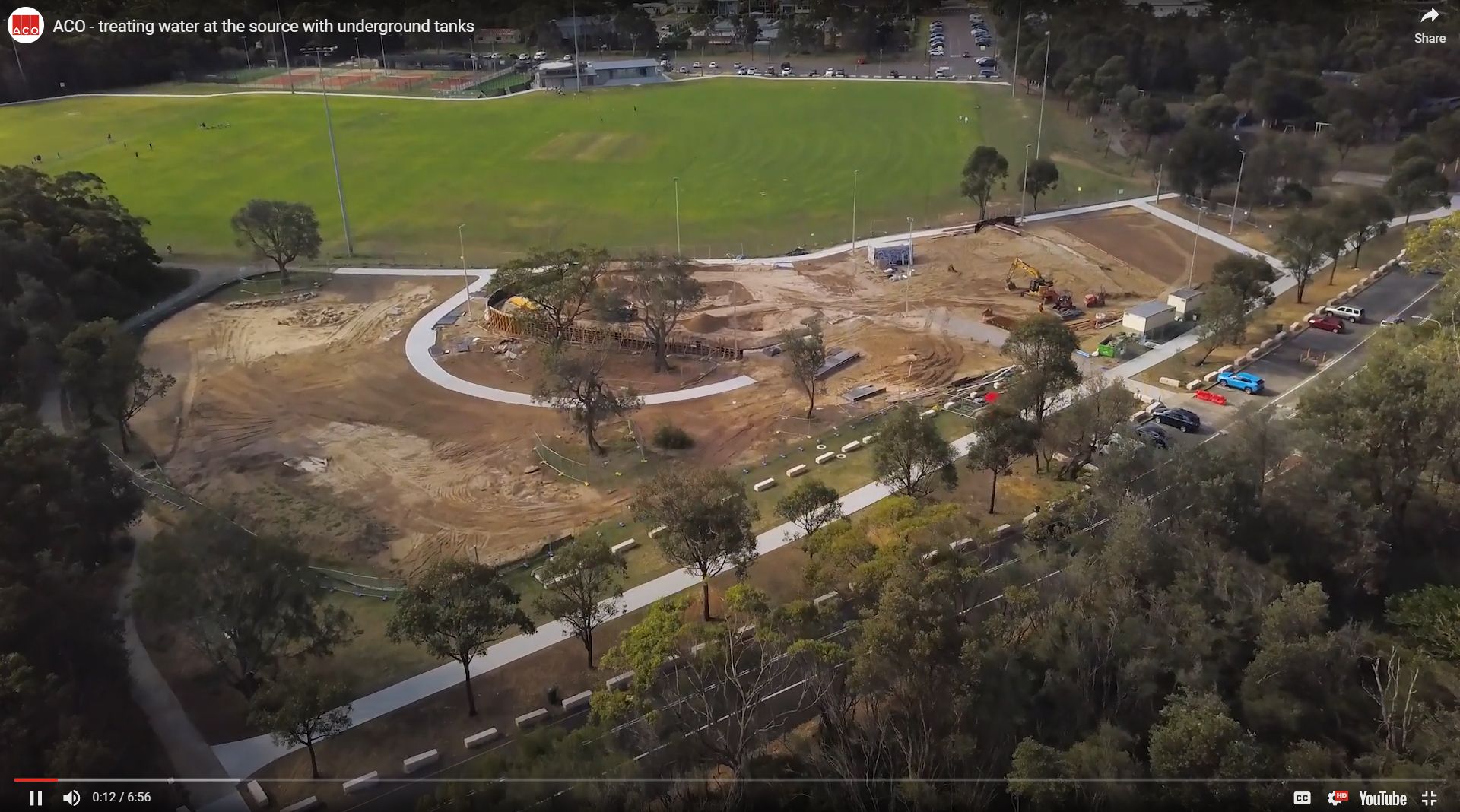 ACO - treating water at the source with underground tanks - Sydney ...