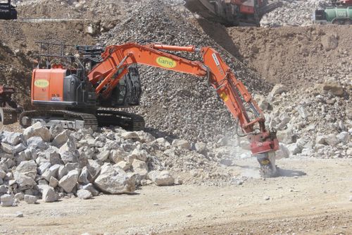 Quarry Face Demonstrations - Hillhead 2022