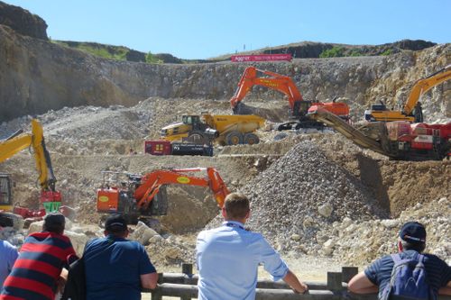Quarry Face Demonstrations - Hillhead 2022
