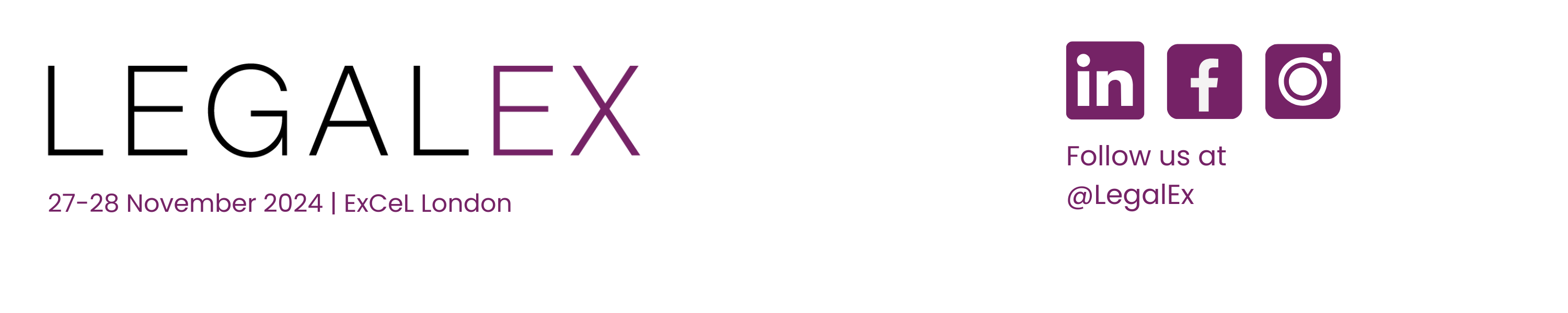Join LegalEx | A unique UK legal event