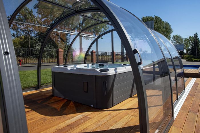 Sliding Spa Canopy - Spatex 2021 - The pool, spa and wellness show