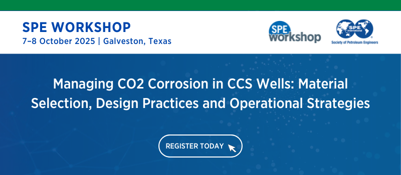 SPE Workshop: Managing CO2 Corrosion in CCS Wells: Material Selection ...