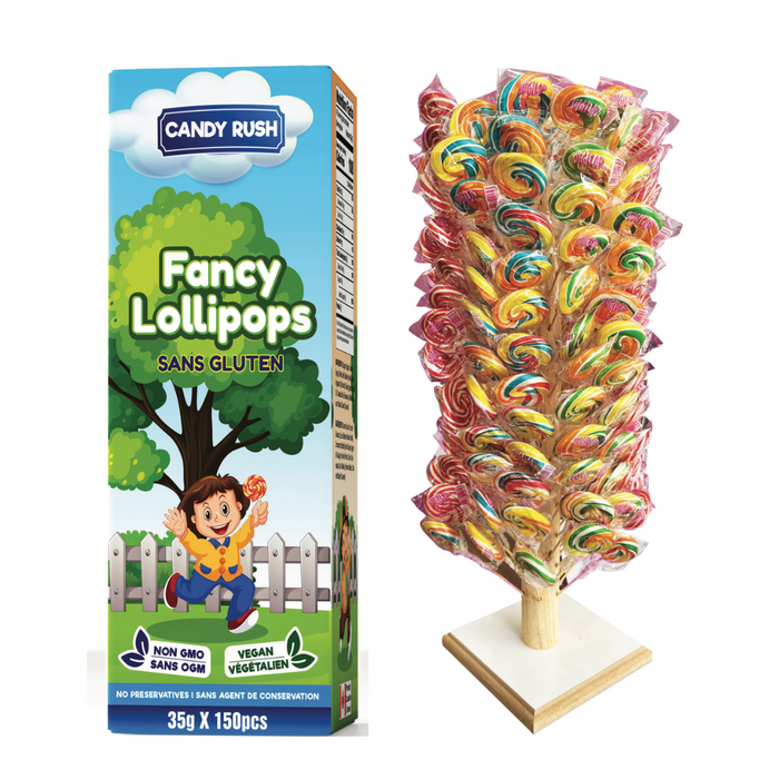 Candy Rush Fancy Lollipop 30g x 150p - Scotland’s Trade Fair Autumn 2023