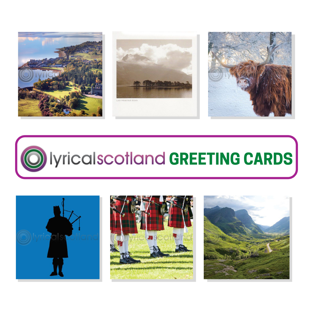 Lyrical Scotland Greetings Cards - Scotland’s Trade Fair Spring ...