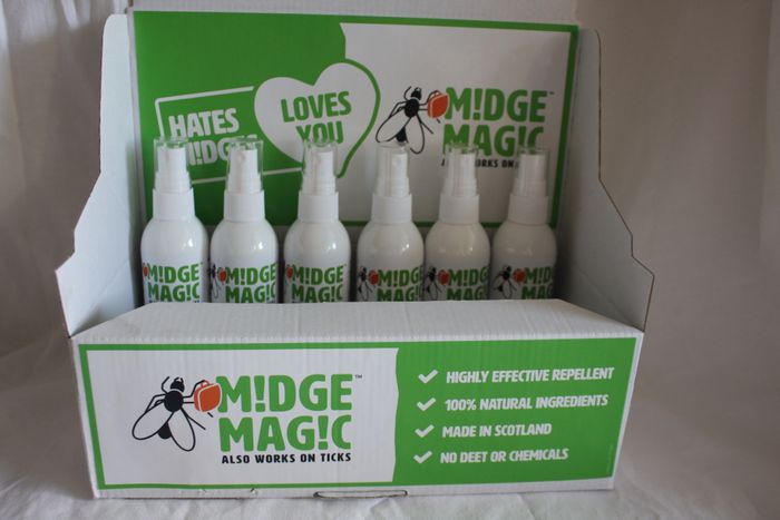 Midge Magic repellent Spray - Scotland’s Trade Fair Autumn 2023