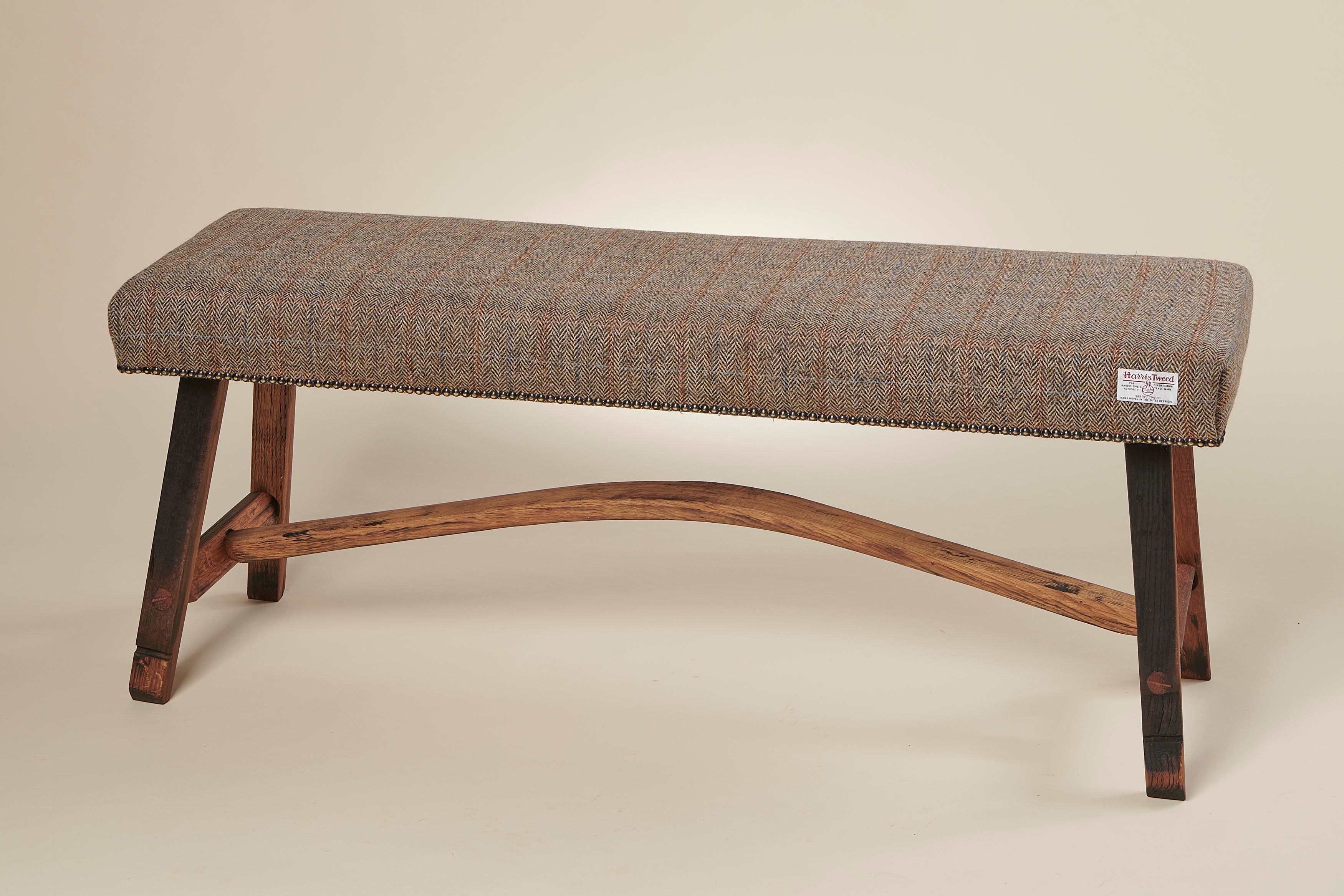 Tun - Harris tweed bench - Scotland’s Trade Fair Spring & Speciality ...