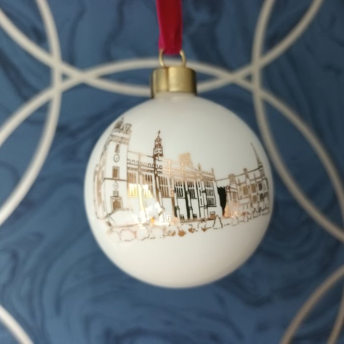 Bone China Bauble - Scotland’s Trade Fair Autumn 2023