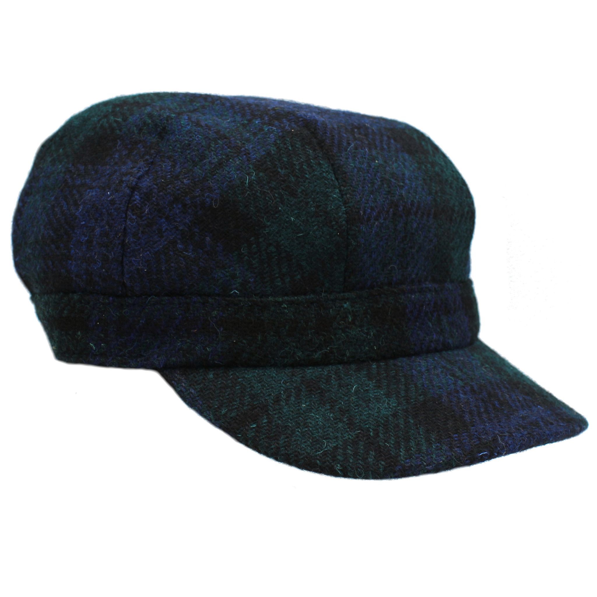 Rhona Harris Tweed Cadet Cap - REVEAL