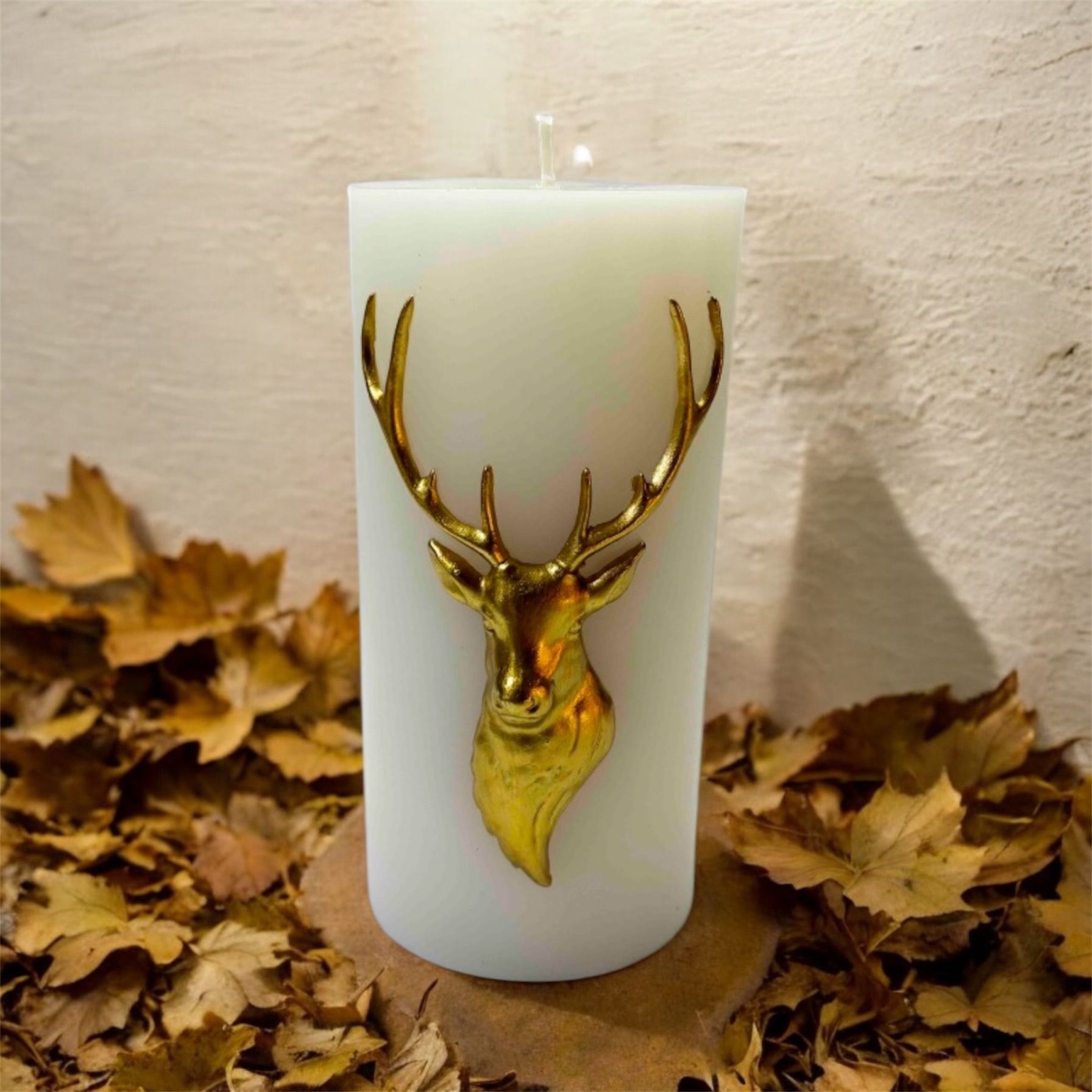 Stag Pillar Candle - Retail Revealed
