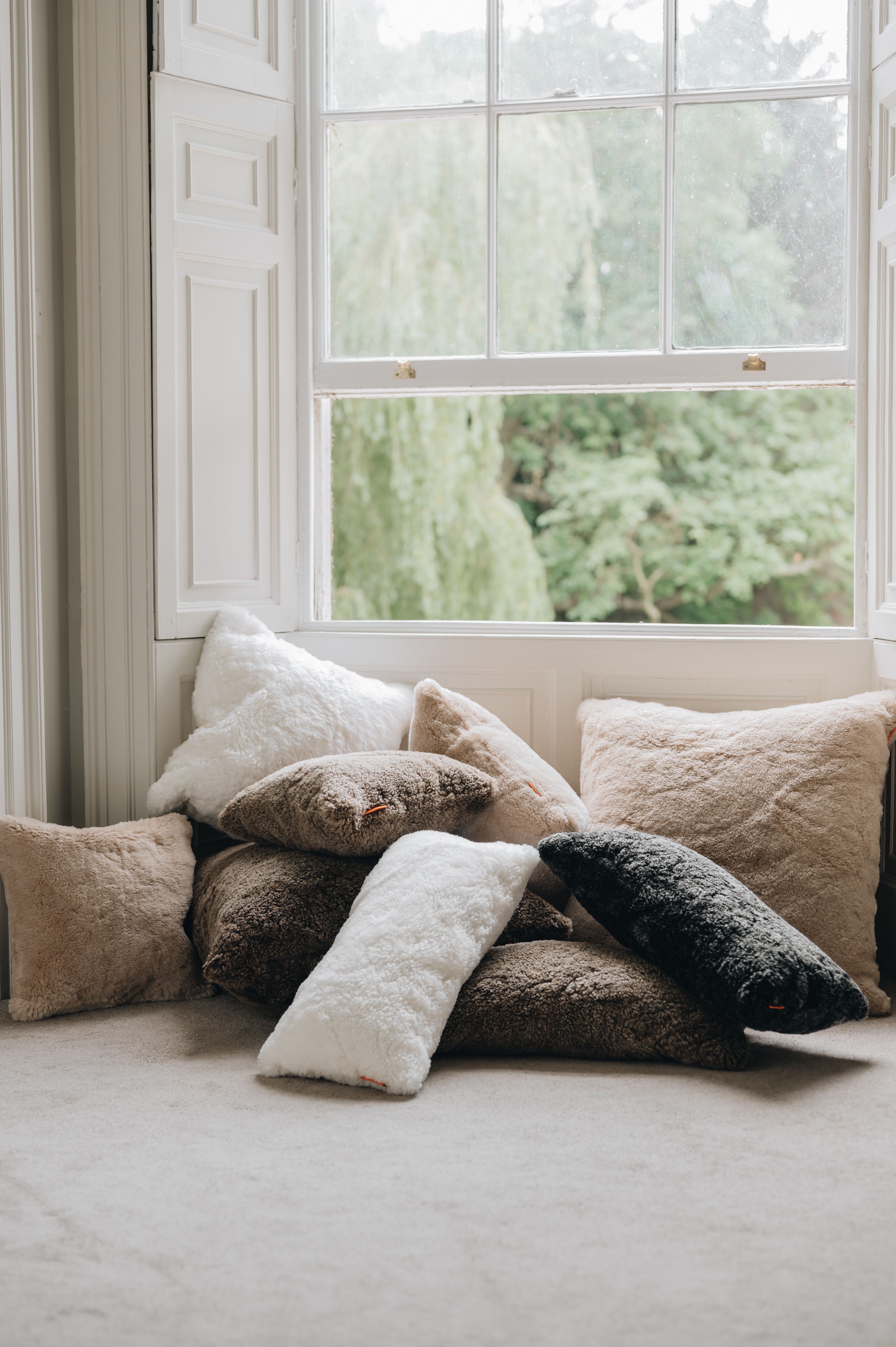 Waste Less Sheepskin Cushions - Retail Revealed