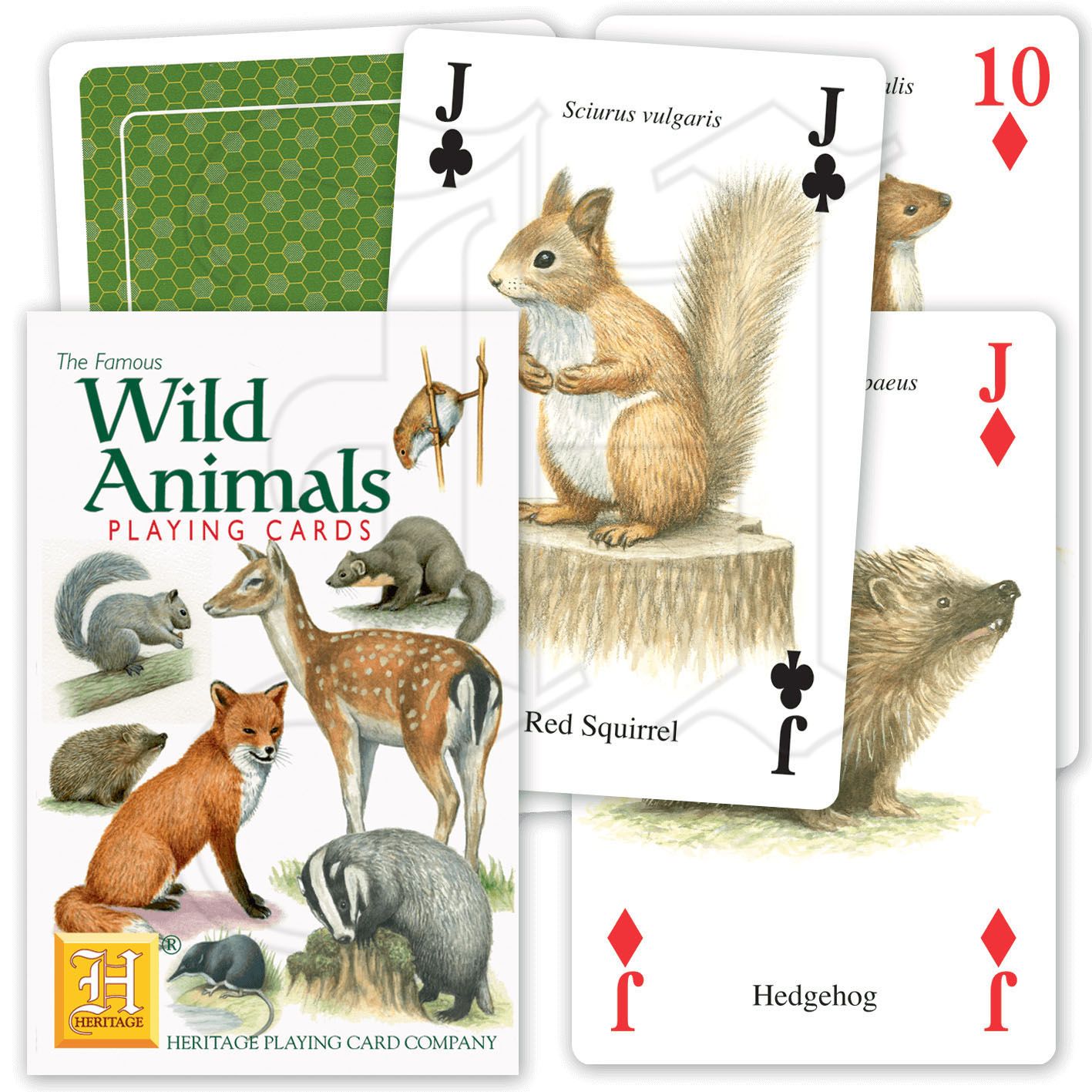 Wild Animals Playing Cards - Retail Revealed