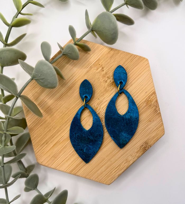 The Navette Leather Dangles - Scotland's Trade Fair Spring 2026