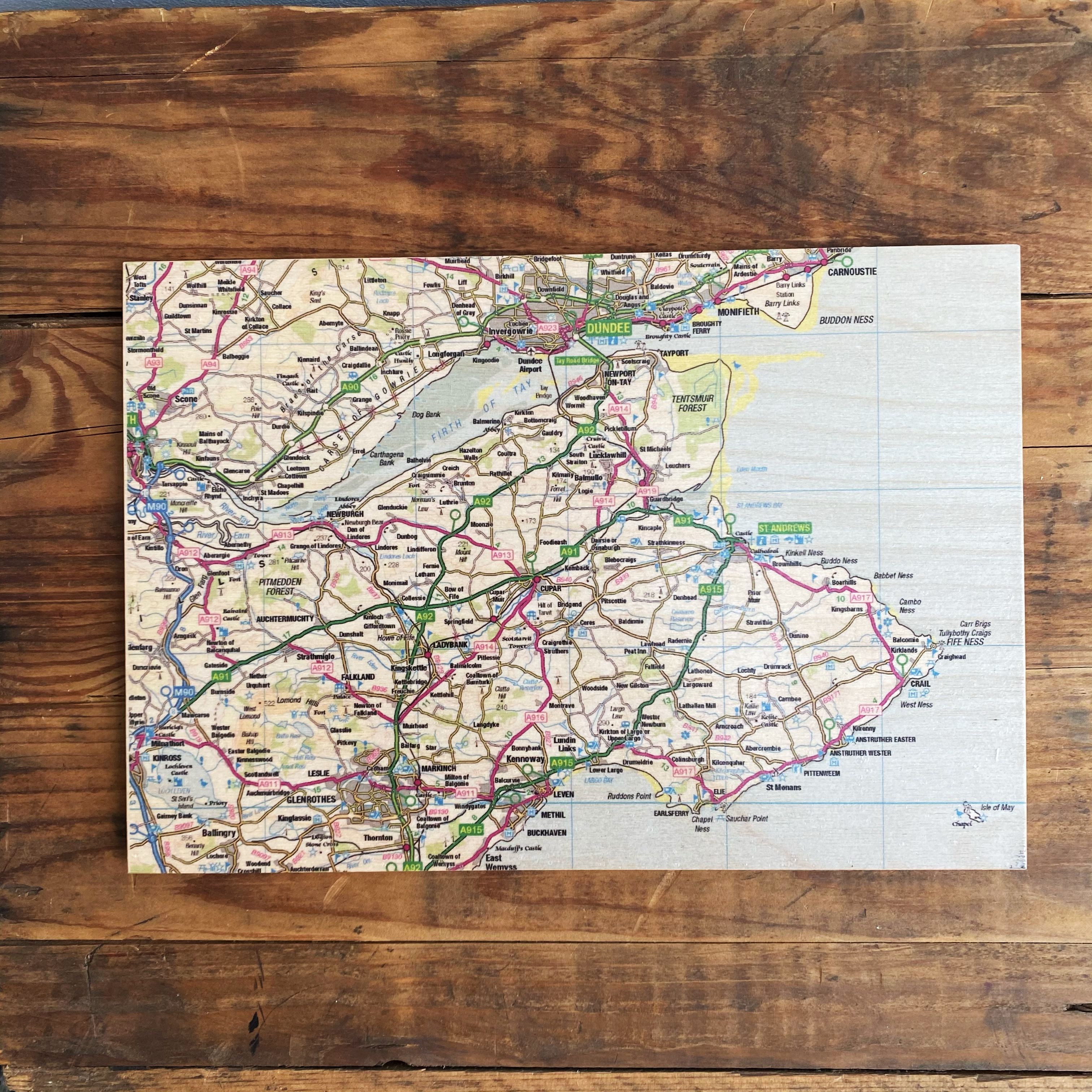 Wooden postcards - Retail Revealed
