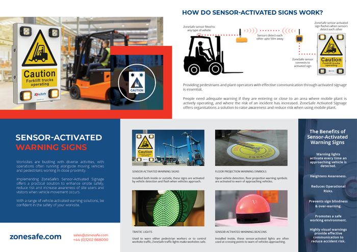 ZoneSafe Active Signage - Safety, Health and Wellbeing Live 2026